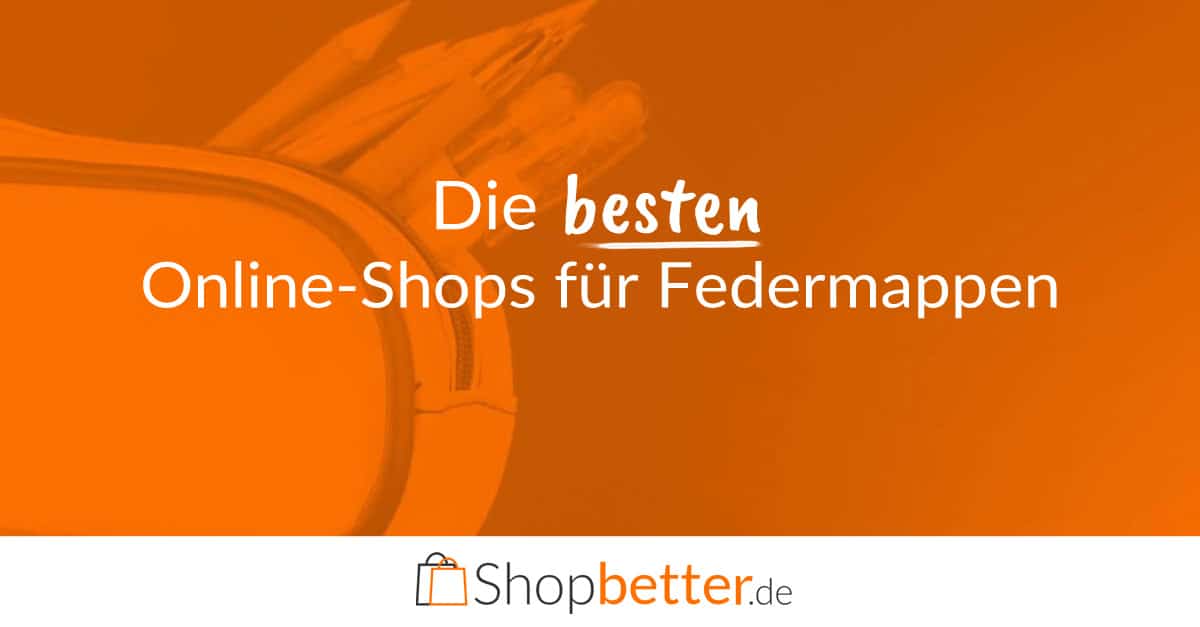 Federmappe/tasche online kaufen: Die besten Online-Shops